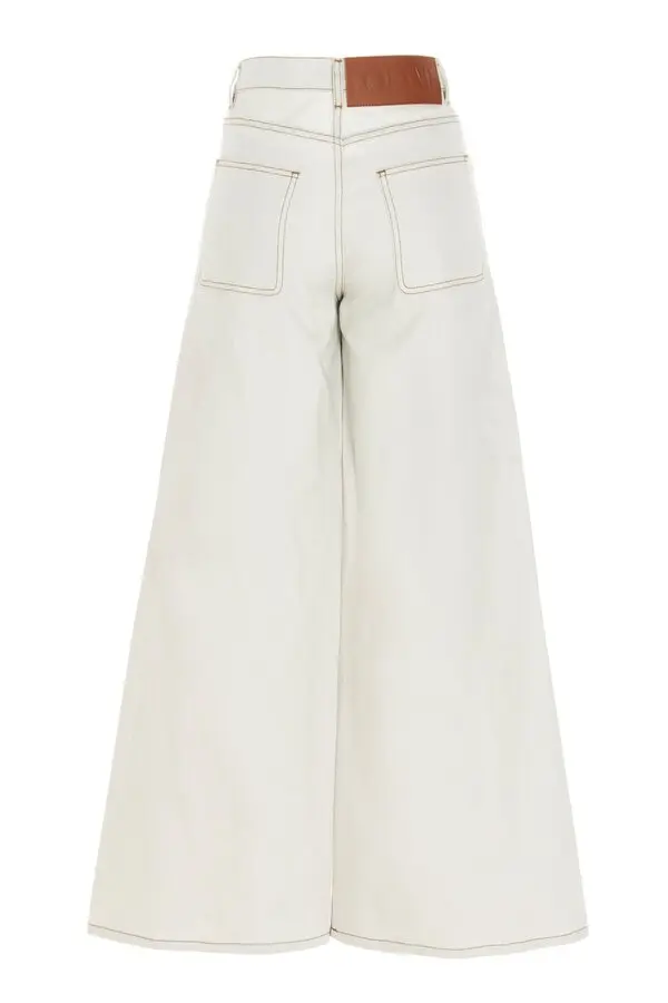 Loewe X Anthea Hamilton Printed Wide-leg Jeans