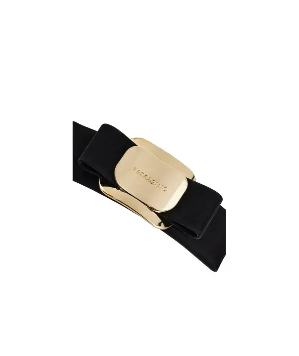 FERRAGAMO Vara Bow Hair Clip - Black