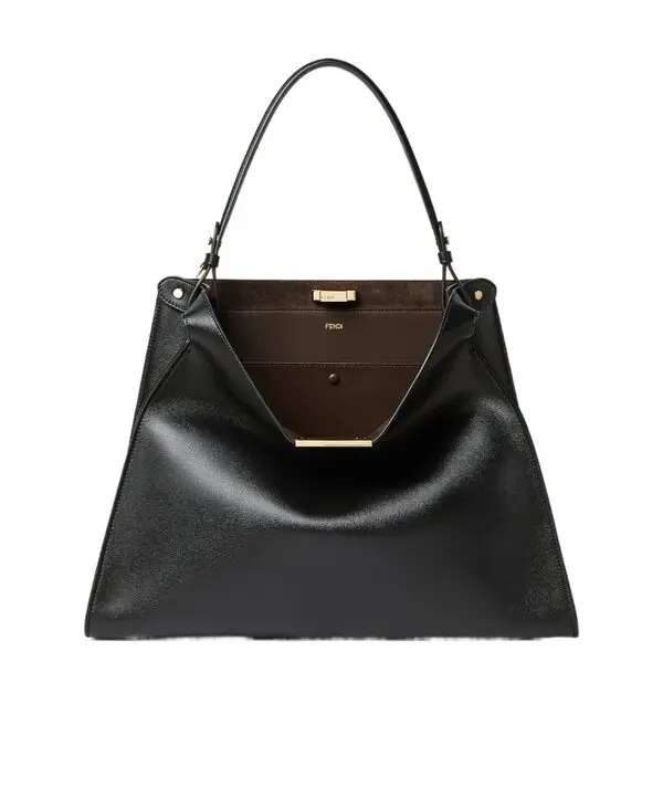 Fendi Way Large Tote Bag - Black