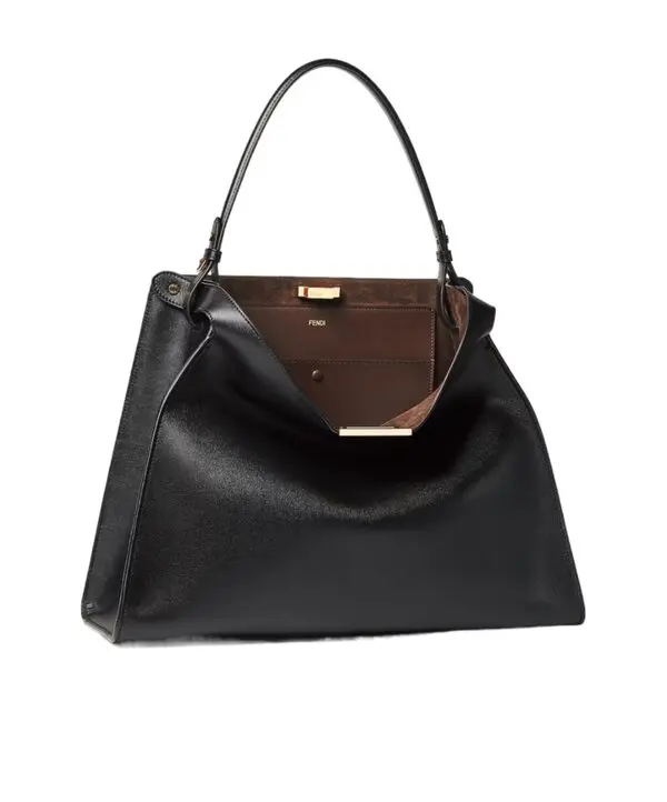 Fendi Way Large Tote Bag - Black