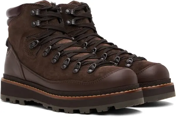 Moncler Peka Trek Hiking Boots - Brown