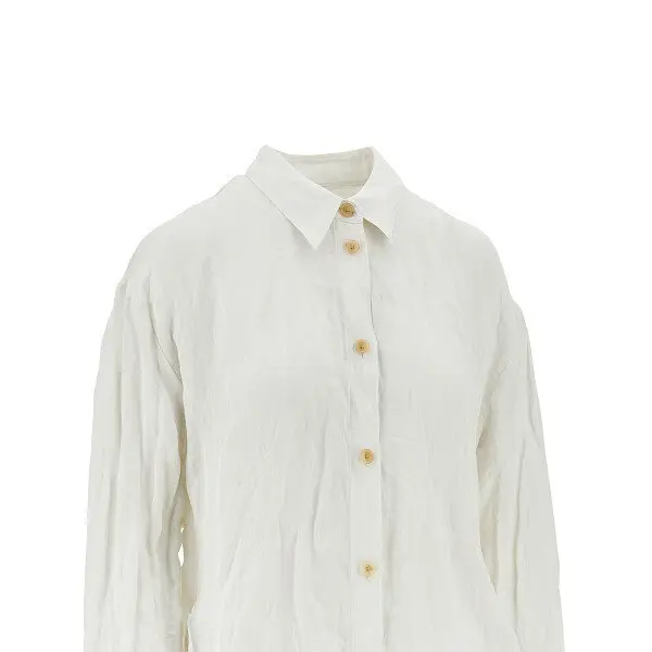Khaite Long-sleeved Crinkled Shirt