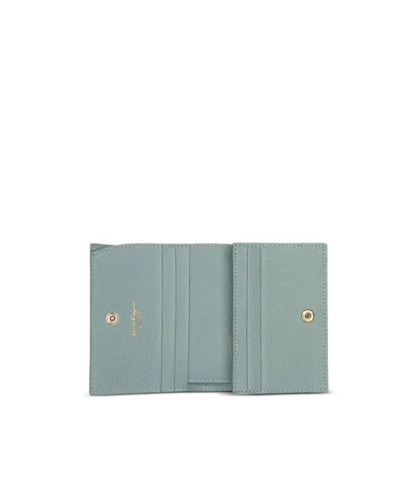 FERRAGAMO Logo Double-folded Wallet