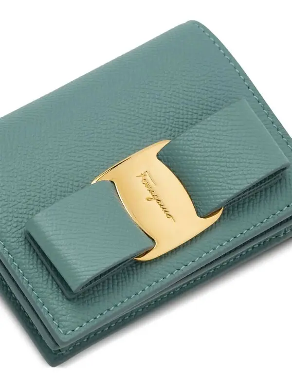 FERRAGAMO Logo Double-folded Wallet