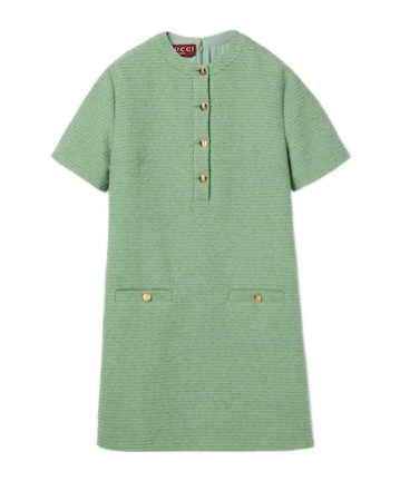 Gucci Cotton Bouclé Mini Dress