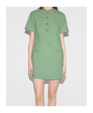 Gucci Cotton Bouclé Mini Dress