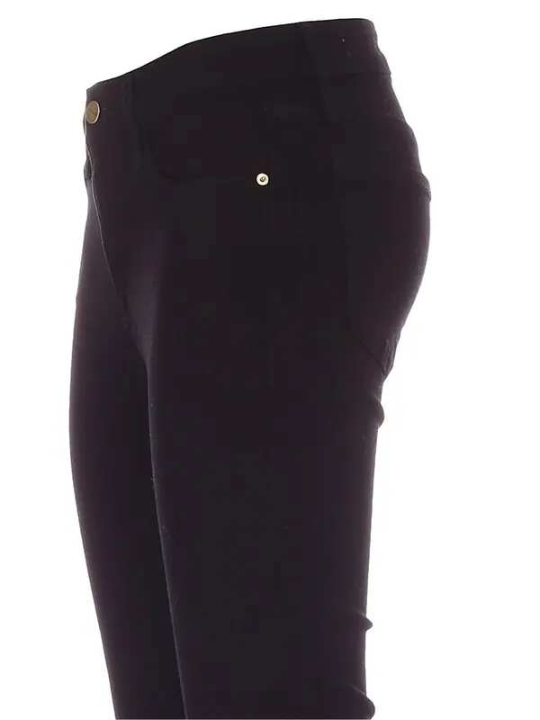 FRAME Slim-fit Flared Cropped Jeans