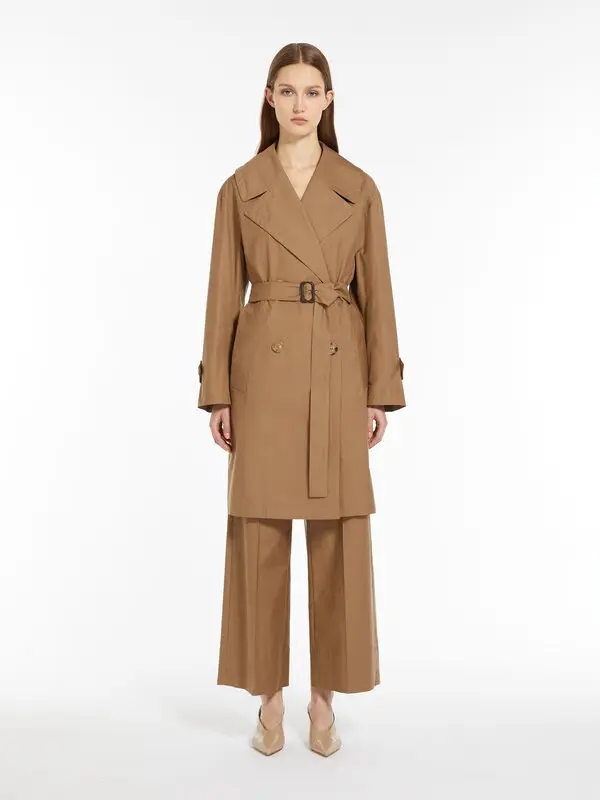 Max Mara Double-breasted Trench Coat - Brown