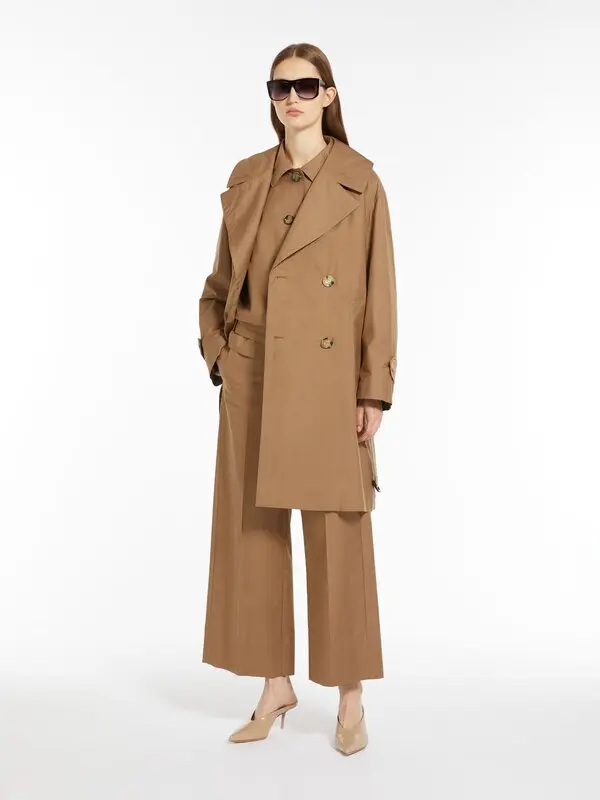 Max Mara Double-breasted Trench Coat - Brown