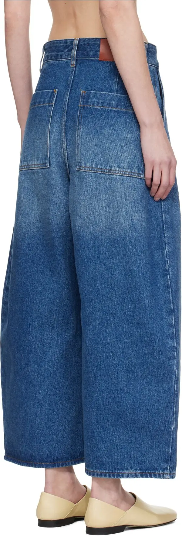 Studio Nicholson Chalco Tapered Leg Jeans