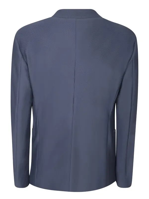 Giorgio Armani Single-breasted Straight Hem Blazer
