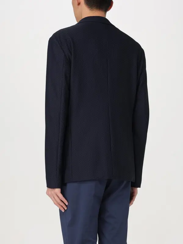 Giorgio Armani Single-breasted Straight Hem Blazer
