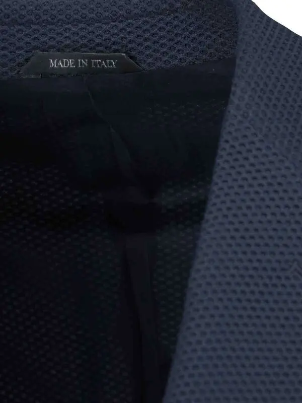 Giorgio Armani Single-breasted Straight Hem Blazer