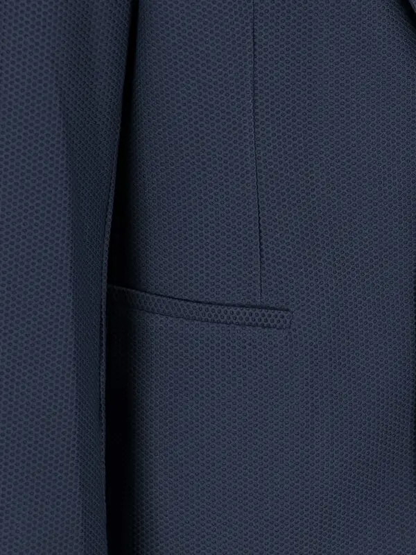 Giorgio Armani Single-breasted Straight Hem Blazer