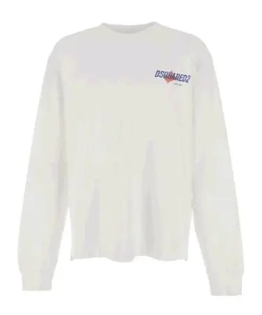Dsquared2 Logo Printed Crewneck Sweatshirt