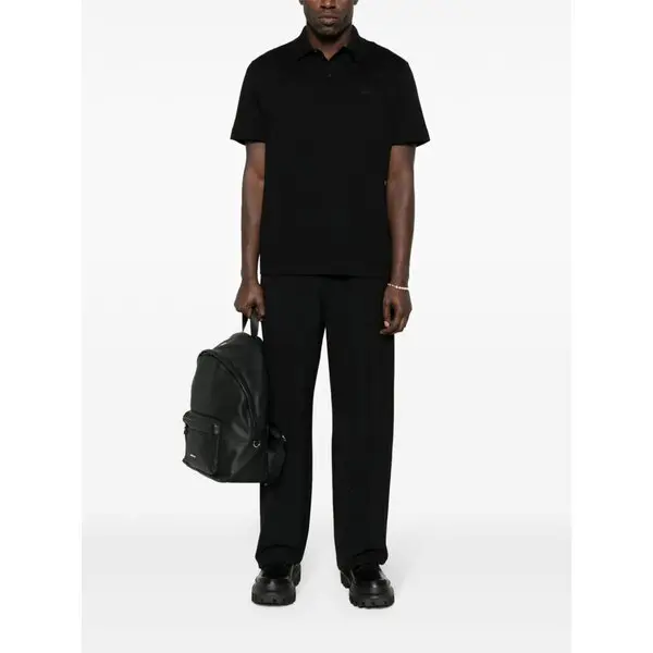 Givenchy 4g Embroidered Short-sleeved Polo Shirt