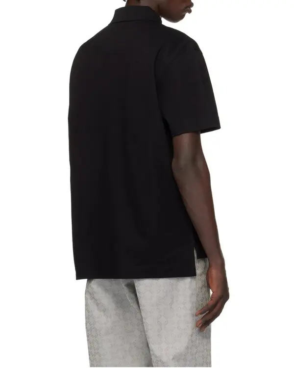 Givenchy 4g Embroidered Short-sleeved Polo Shirt