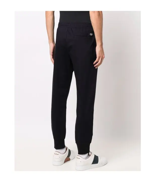 Emporio Armani Mid-rise Slim-fit Track Pants