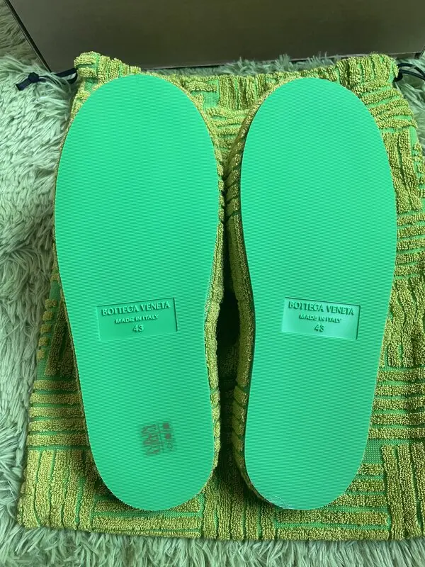 Bottega Veneta Resort Textured Slides
