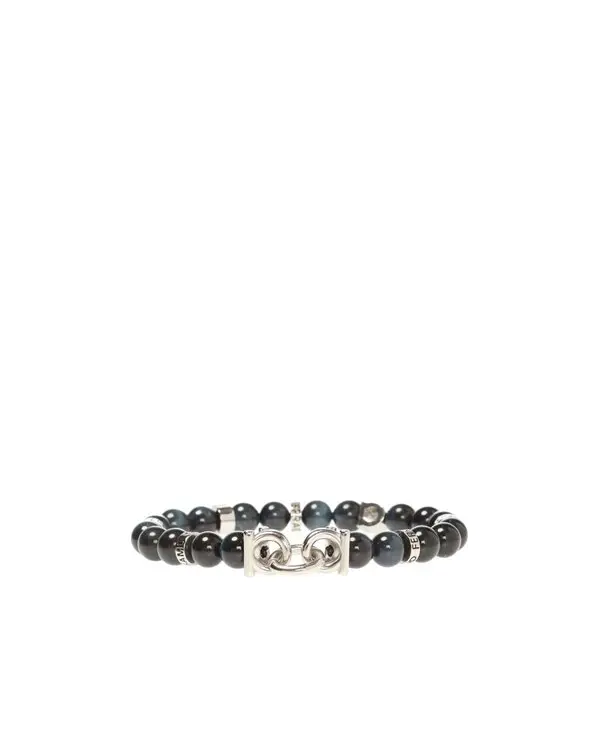 FERRAGAMO Logo Bracelet - Black