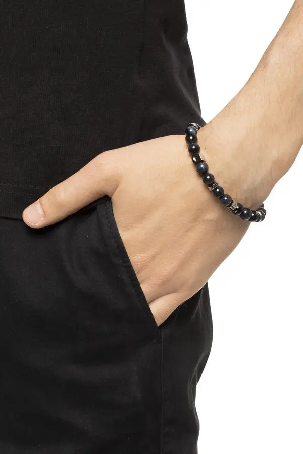 FERRAGAMO Logo Bead Bracelet