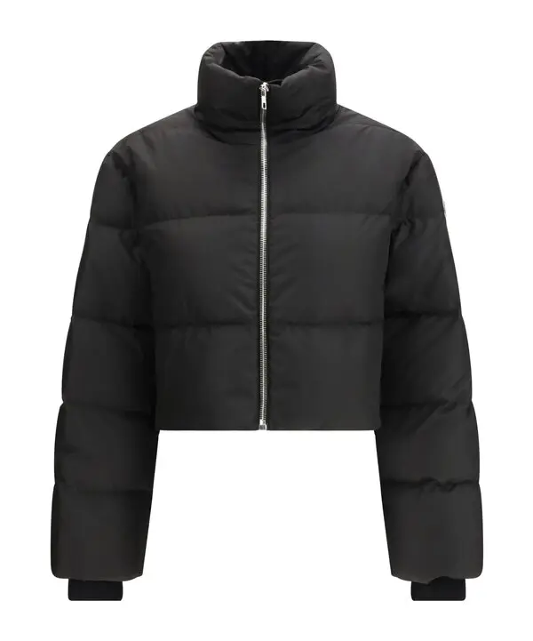 Moncler Cropped Cyclopic Down Jacket - Black