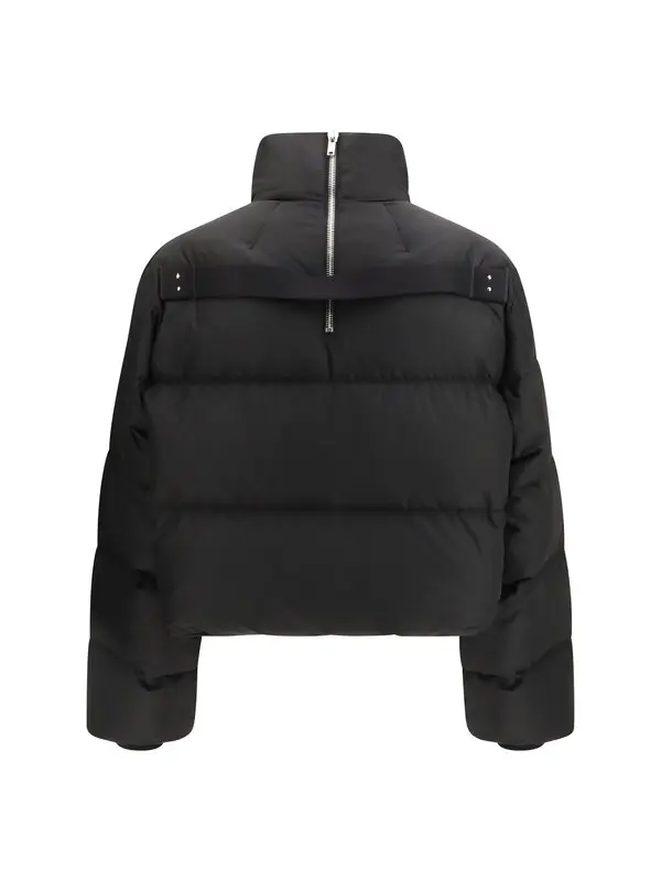 Moncler Cropped Cyclopic Down Jacket - Black