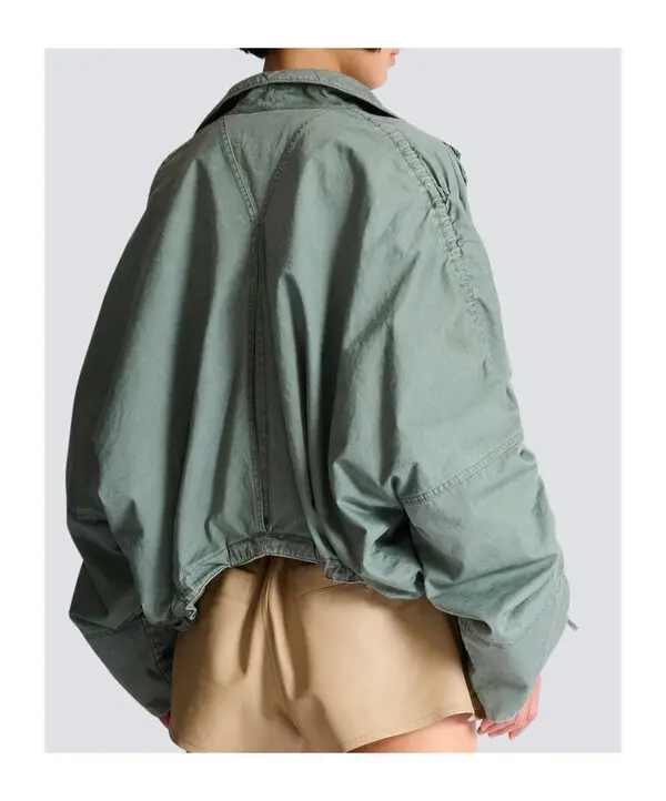 Balmain Gabardine Parka