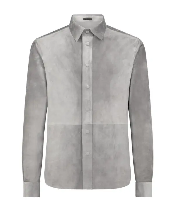 TOM FORD Classic-collar Shirt - Gray