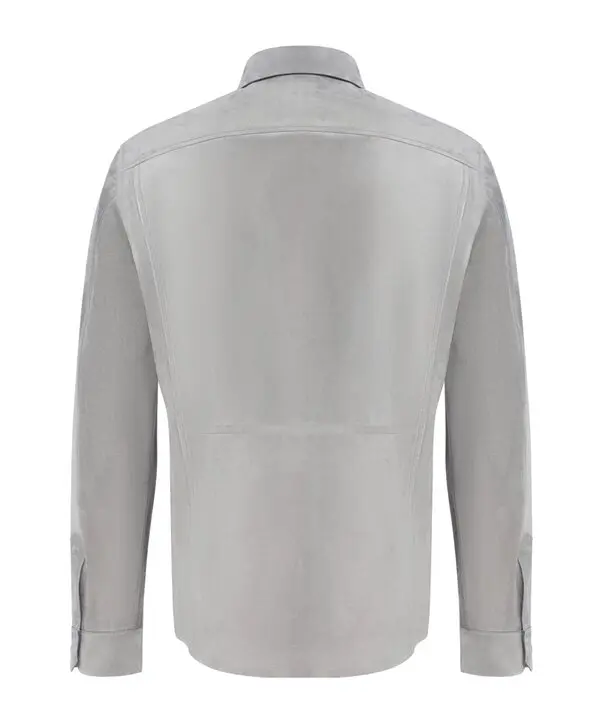 TOM FORD Classic-collar Shirt - Gray