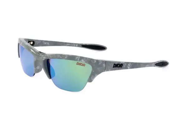 Dior Logo Sports Sunglasses - Green