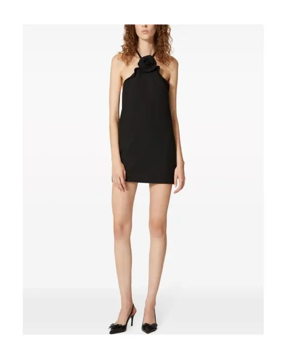 Valentino Garavani Halterneck Sleeveless Mini Dress