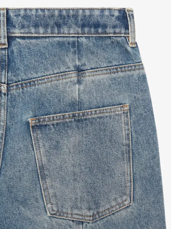 Givenchy Vintage Effect Wide-leg Jeans