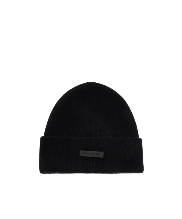 Fear Of God Rib Knitted Beanie - Black