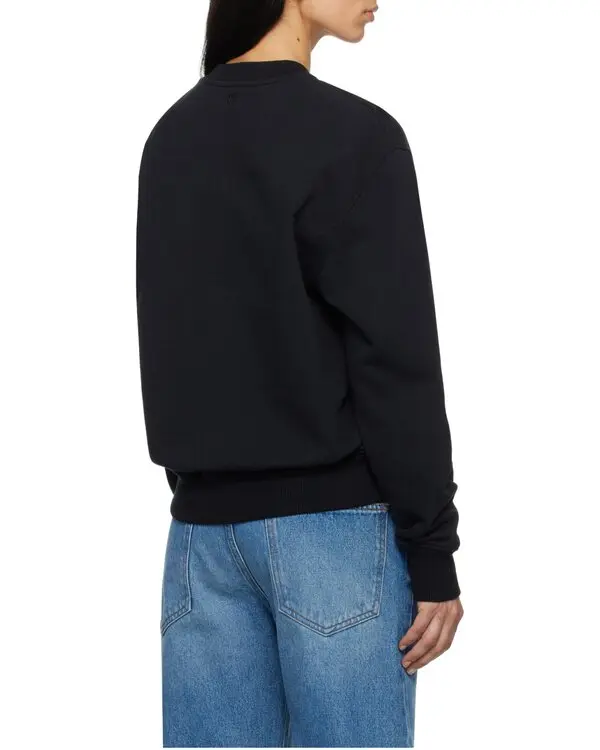 AMI Paris De Coeur Crewneck Sweatshirt