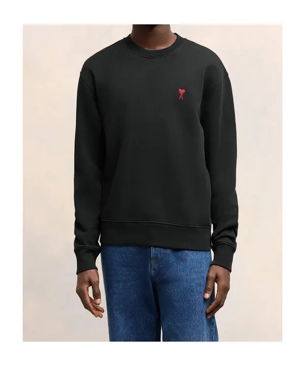 AMI Paris De Coeur Crewneck Sweatshirt