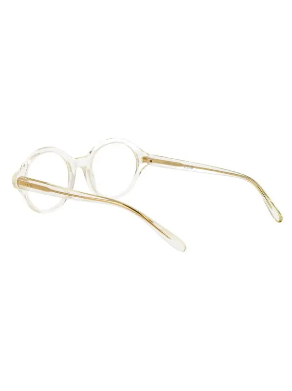 Loewe Logo Plain Eyeglasses - White