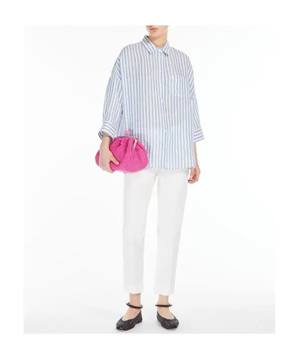 Max Mara Tailored Cotton Trousers