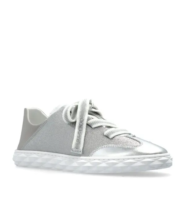 JIMMY CHOO Diamond Light Flex/f Sneakers - Vsilver