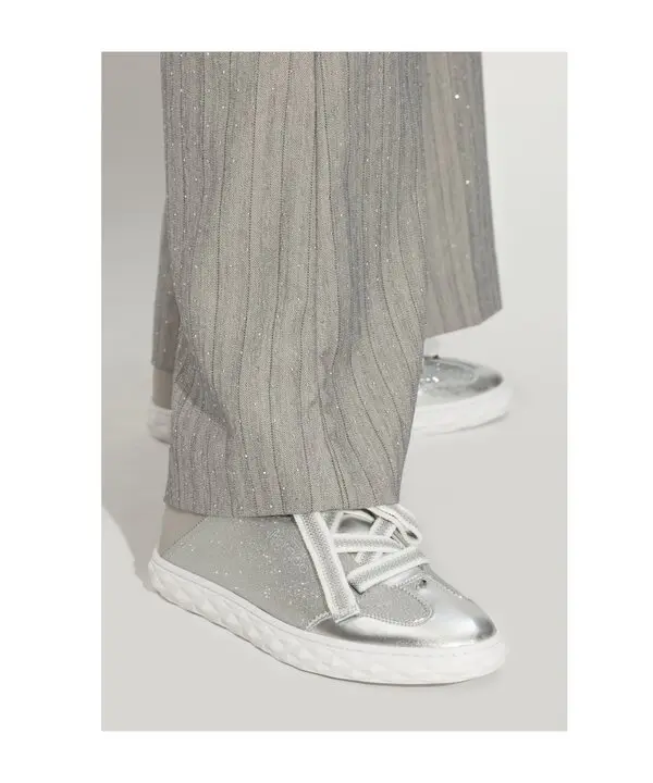 JIMMY CHOO Diamond Light Flex/f Sneakers - Vsilver