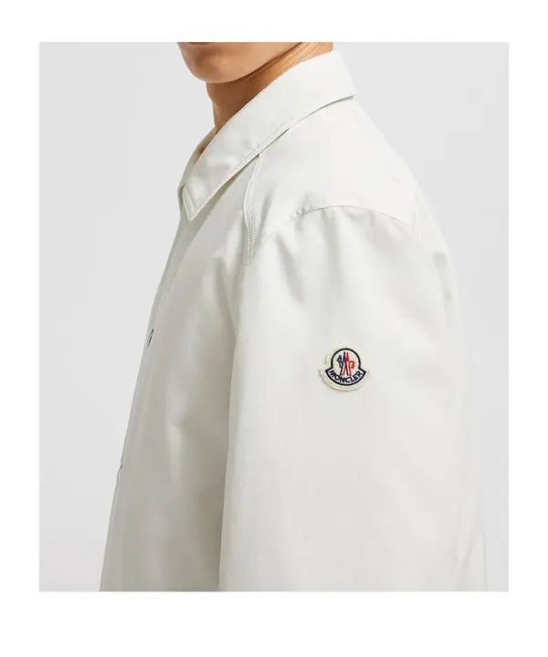 Moncler Buffaure Hooded Down Shirt Jacket