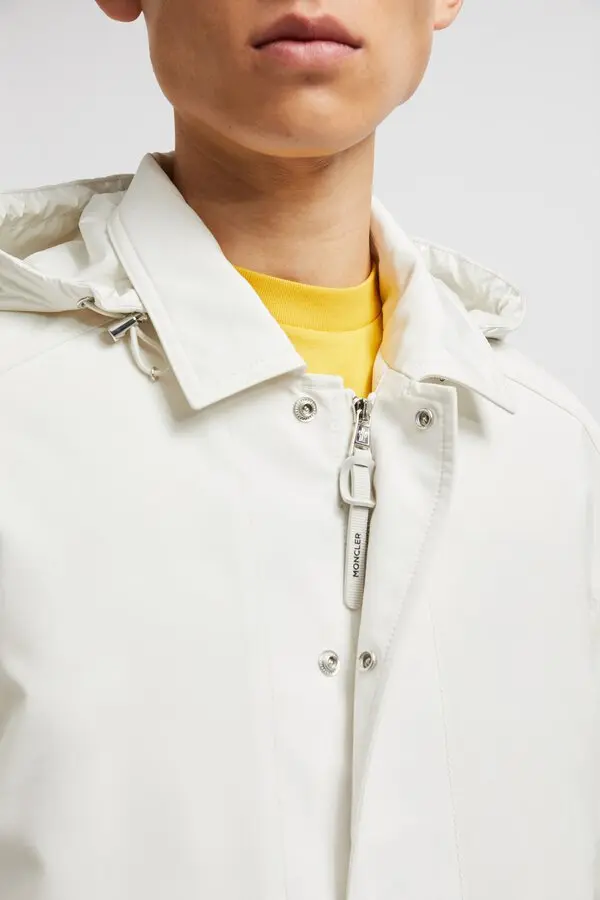 Moncler Buffaure Hooded Down Shirt Jacket
