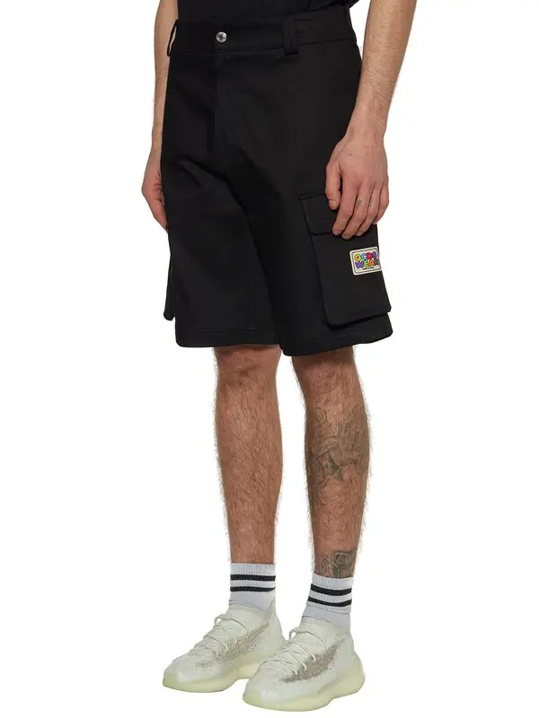 Gcds Cargo Shorts - Black