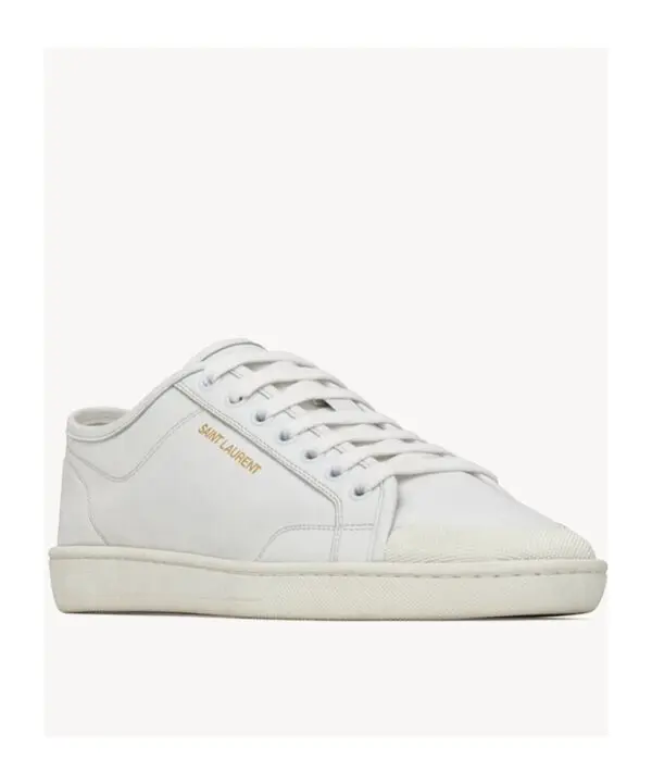 Saint Laurent Low Top Sneakers - Light White