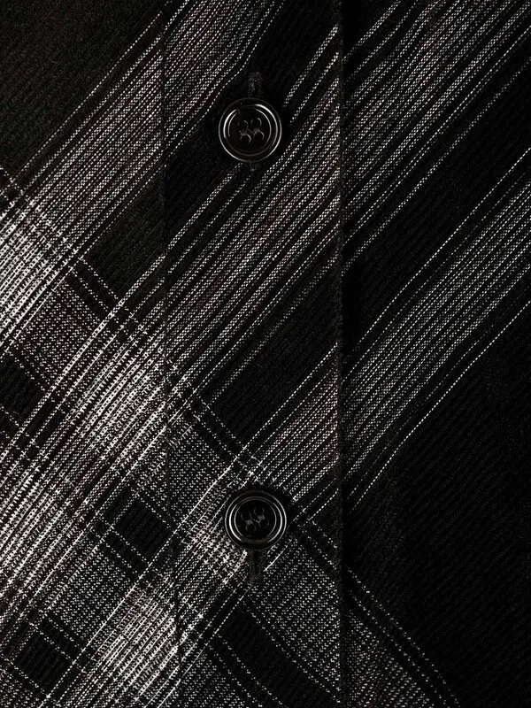 Burberry Check-printed Long-sleeved Shirt