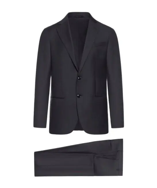Giorgio Armani Suit Jacket And Trousers Set - Blue