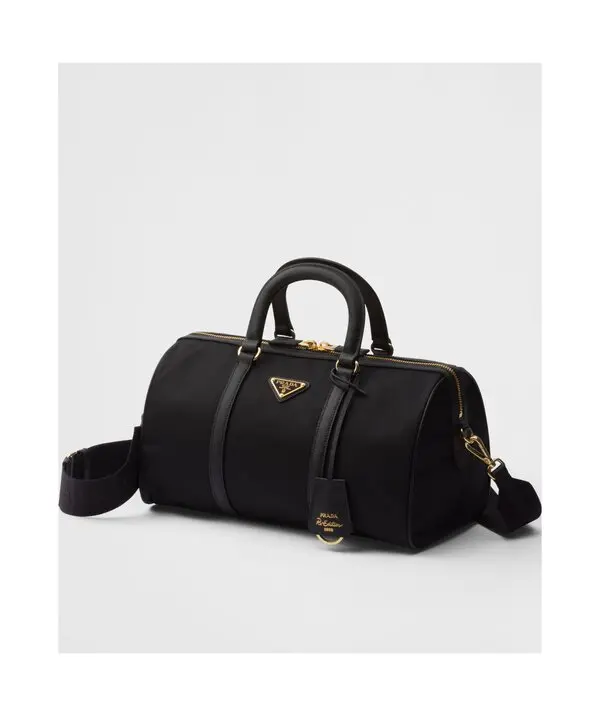 Prada Re-edition 1978 Medium Re-nylon And Saffiano Leather Top-handle Bag