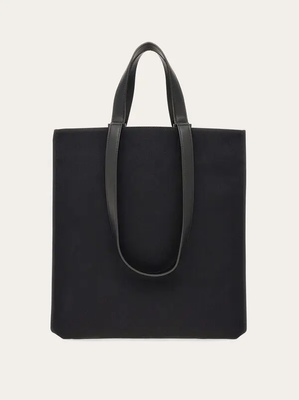 FERRAGAMO Large Logo Jacquard Shoulder Bag