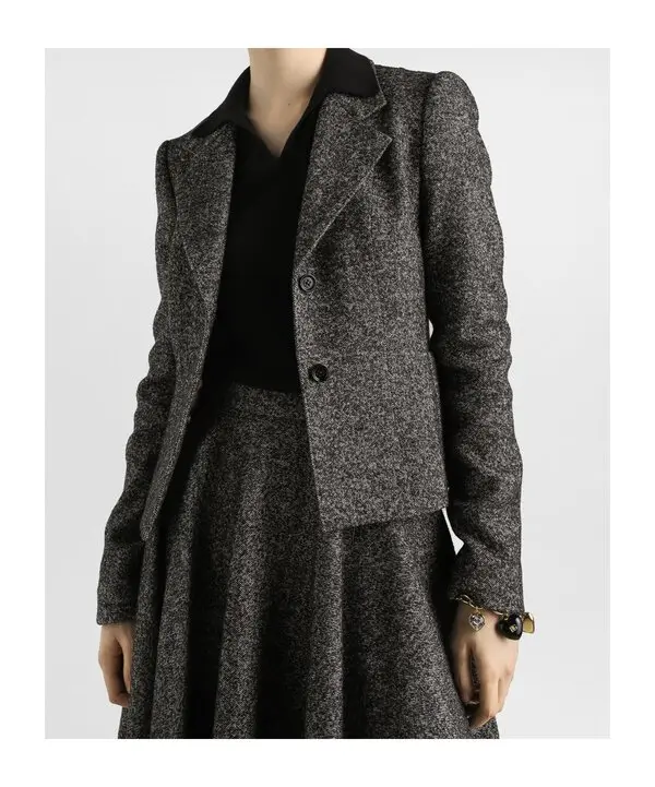 Dolce & Gabbana Mélange Effect Tailored Jacket