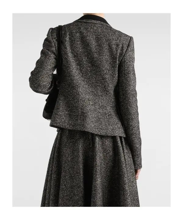 Dolce & Gabbana Mélange Effect Tailored Jacket